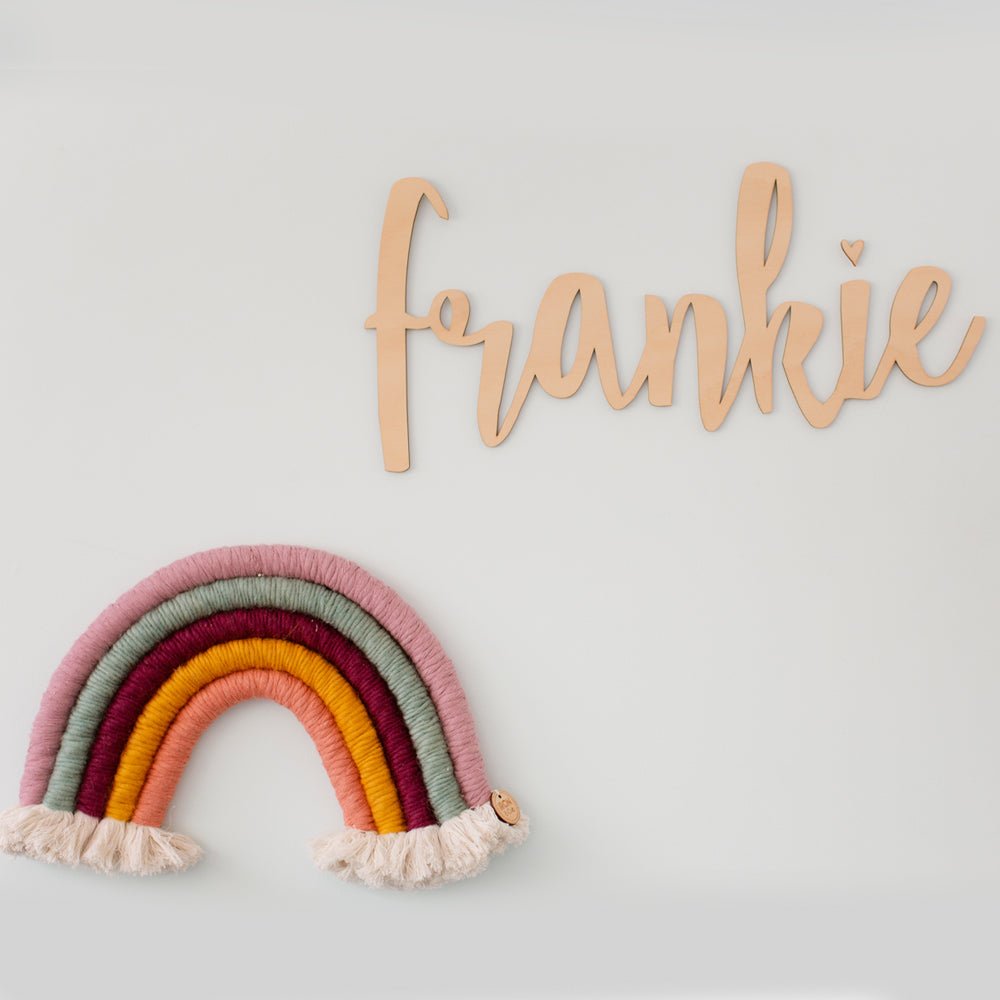 Personalised Script Names – Pretty In Pine